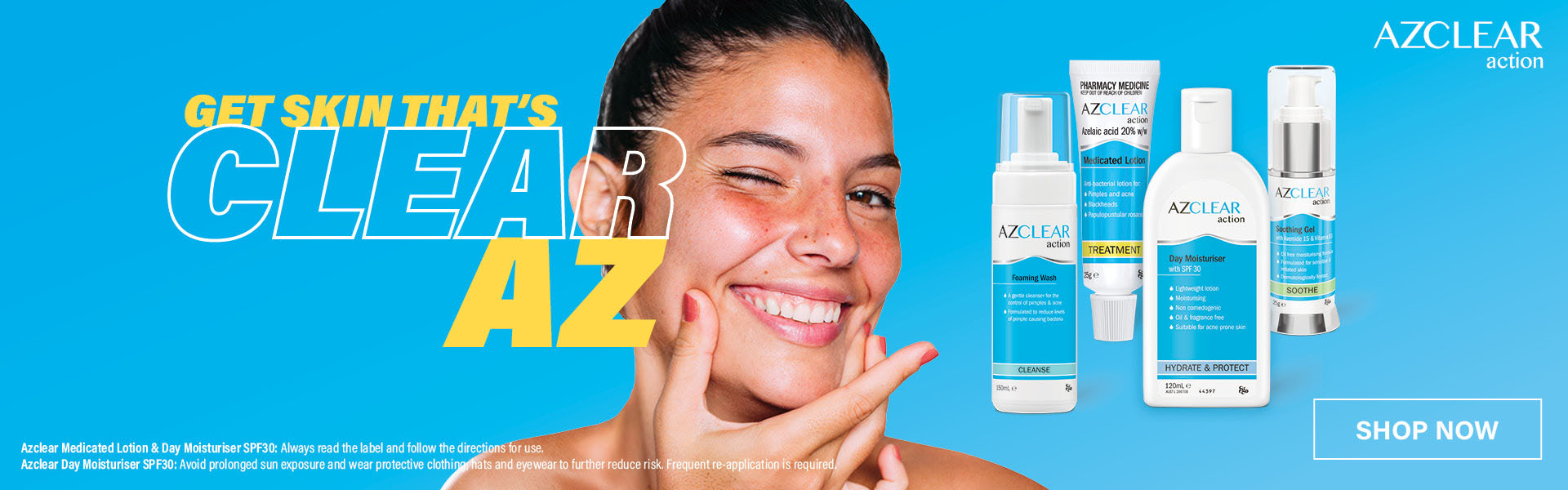 Take Control Of Acne Prone Skin | Azclear Australia